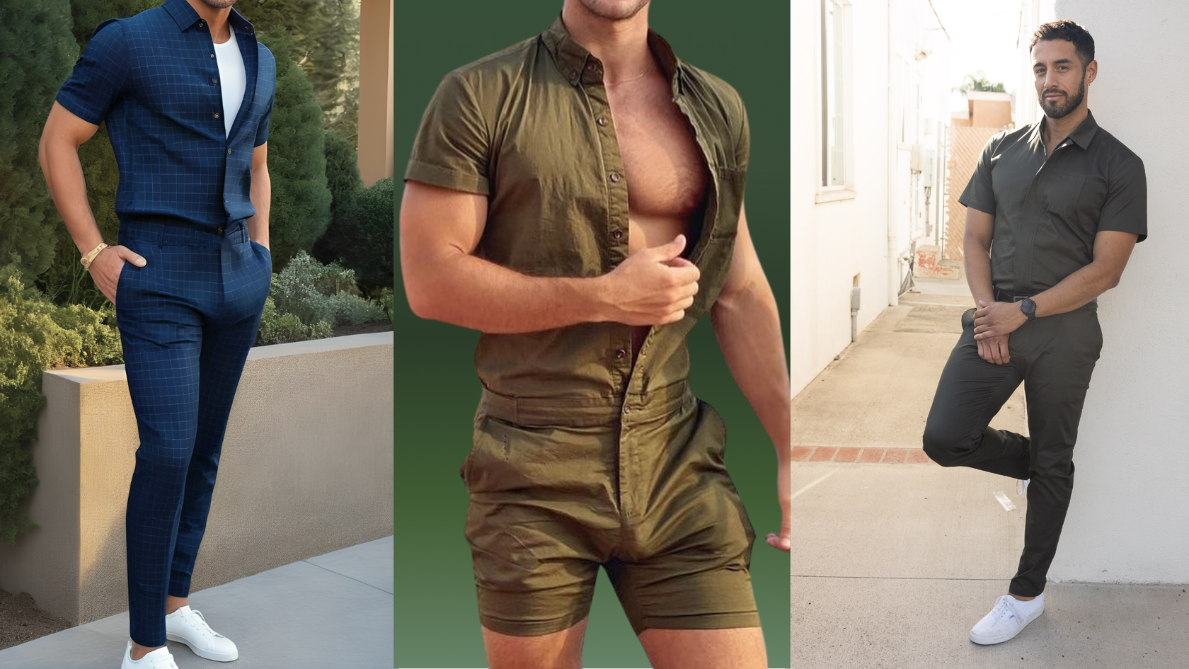 RomperJack Male Rompers and Jumpsuits Designed for Men