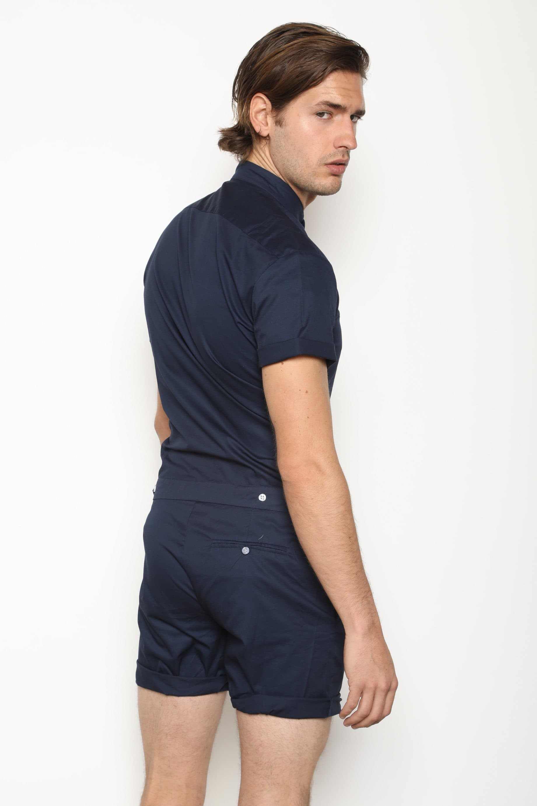 Navy Rosè Romper - Stylish Men's Rompers and Jumpsuits – RomperJack